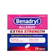 Allergy Medicine Anti Itch Relief For Adults Children BENADRYL 