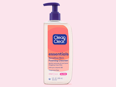 Essentials Sensitive Skin Foaming Facial Cleanser | Clean & Clear®
