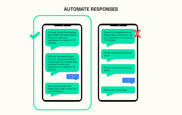 SMS survey examples and best practices