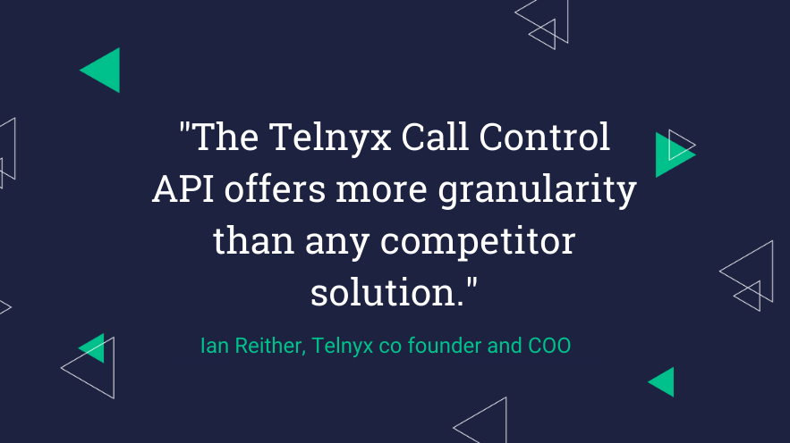Telnyx Launches Programmable Voice API: Call Control Telnyx Launches Programmable Voice API: Call Control