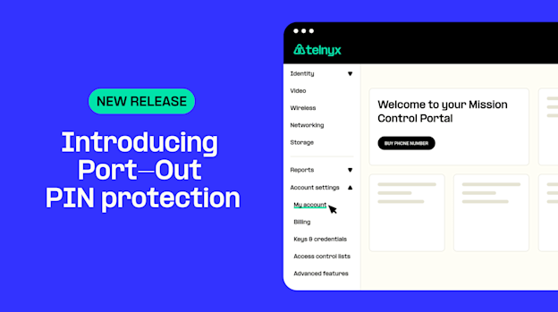 New security feature: Port-Out PIN Protection