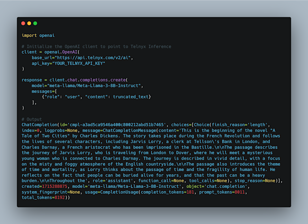 How to truncate context for LLMs with small context windows