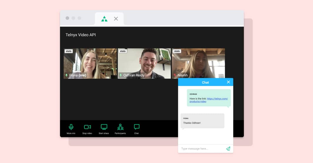 Build video conferencing into your app with Telnyx Video API