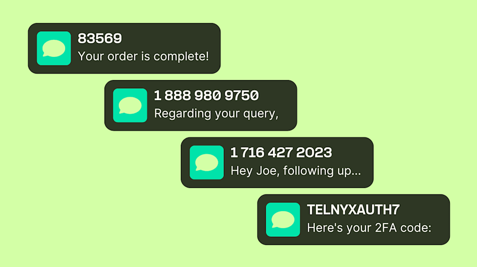 What is an SMS number? SMS number types explained