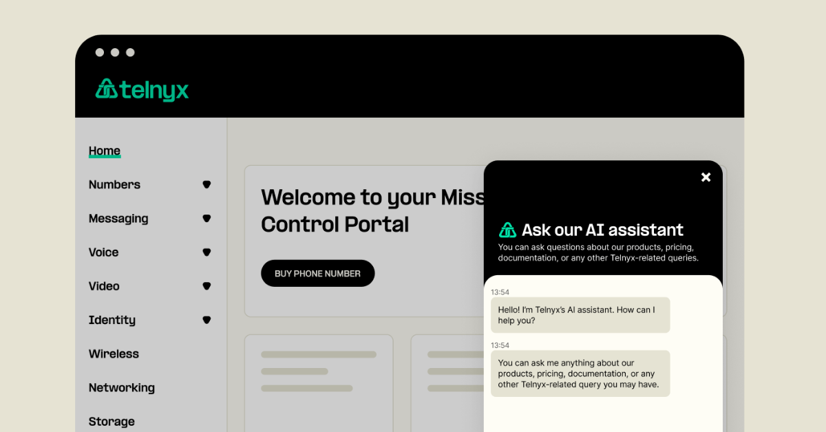 How Telnyx’s new in-house chatbot is improving CX with AI