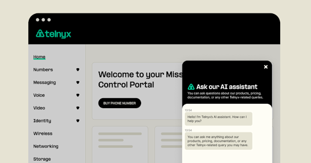How Telnyx’s new in-house chatbot is improving CX with AI