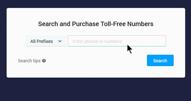 Find a Toll-Free Number Using Telnyx