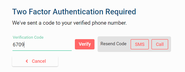 Enabling Two-Factor Authentication to Your Telnyx Account