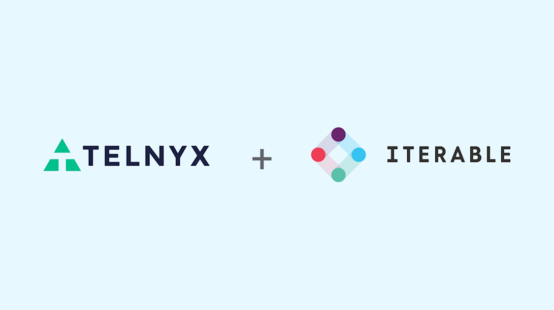 Telnyx and Iterable partner for global SMS and MMS messaging