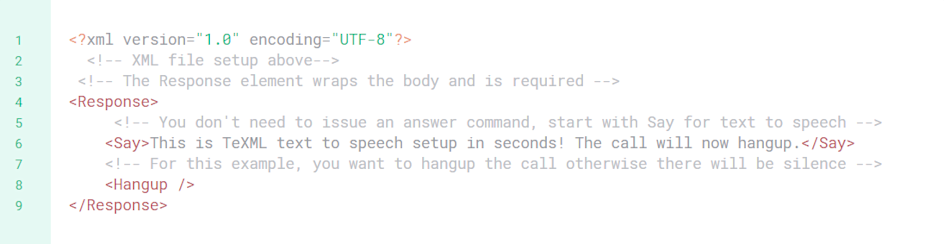 Build Text-to-Speech App in 5 minutes with TeXML Translator