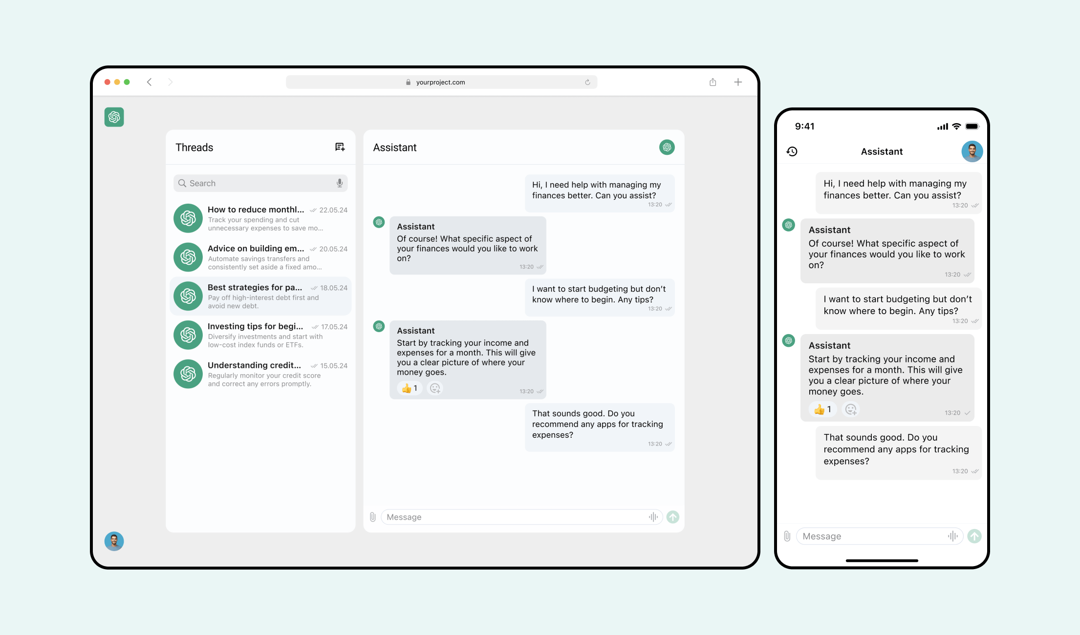 ChatGPT Assistant App Starter | CodePlatform ChatGPT Assistant App Starter | CodePlatform
