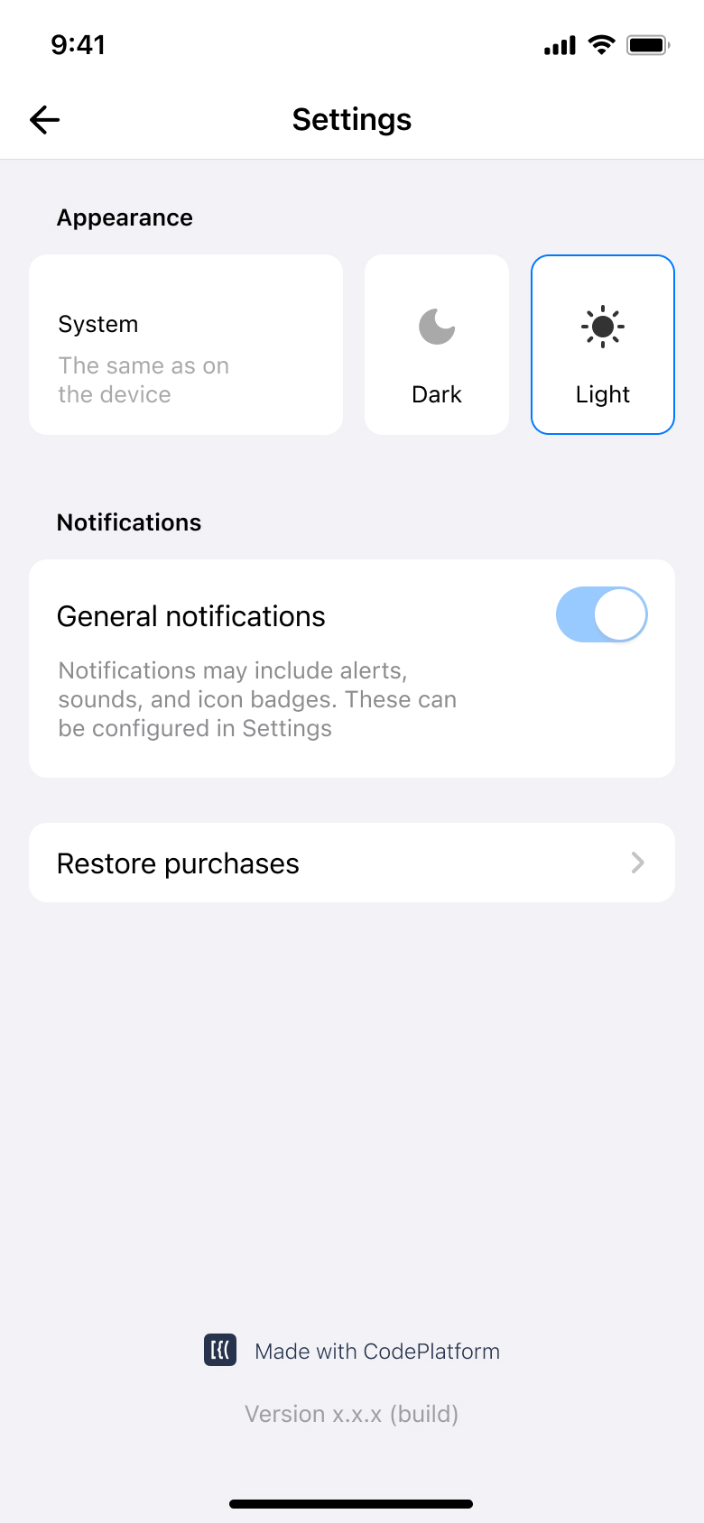 Firebase App Starter | CodePlatform