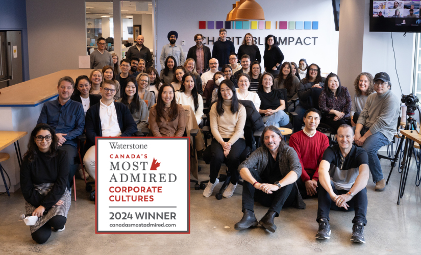 Charitable Impact Honoured as One of Canada’s Most Admired Corporate Cultures | Charitable Impact