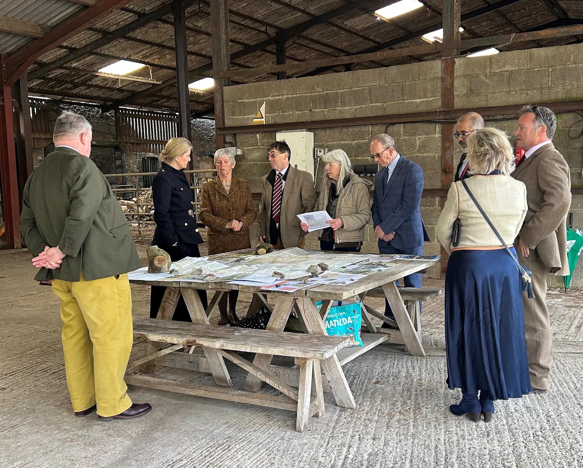 Her Royal Highness The Duchess Of Edinburgh Visits Yeo Valley Organic ...