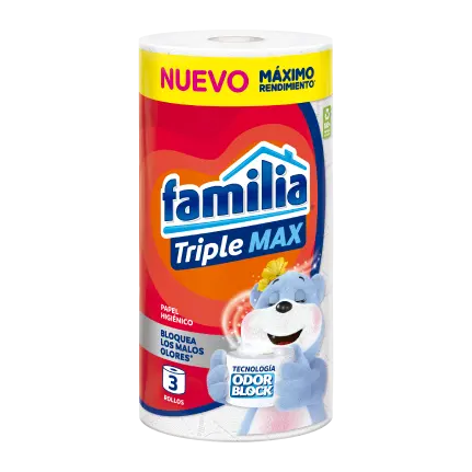 Papel Higiénico TripleMAX - Familia®