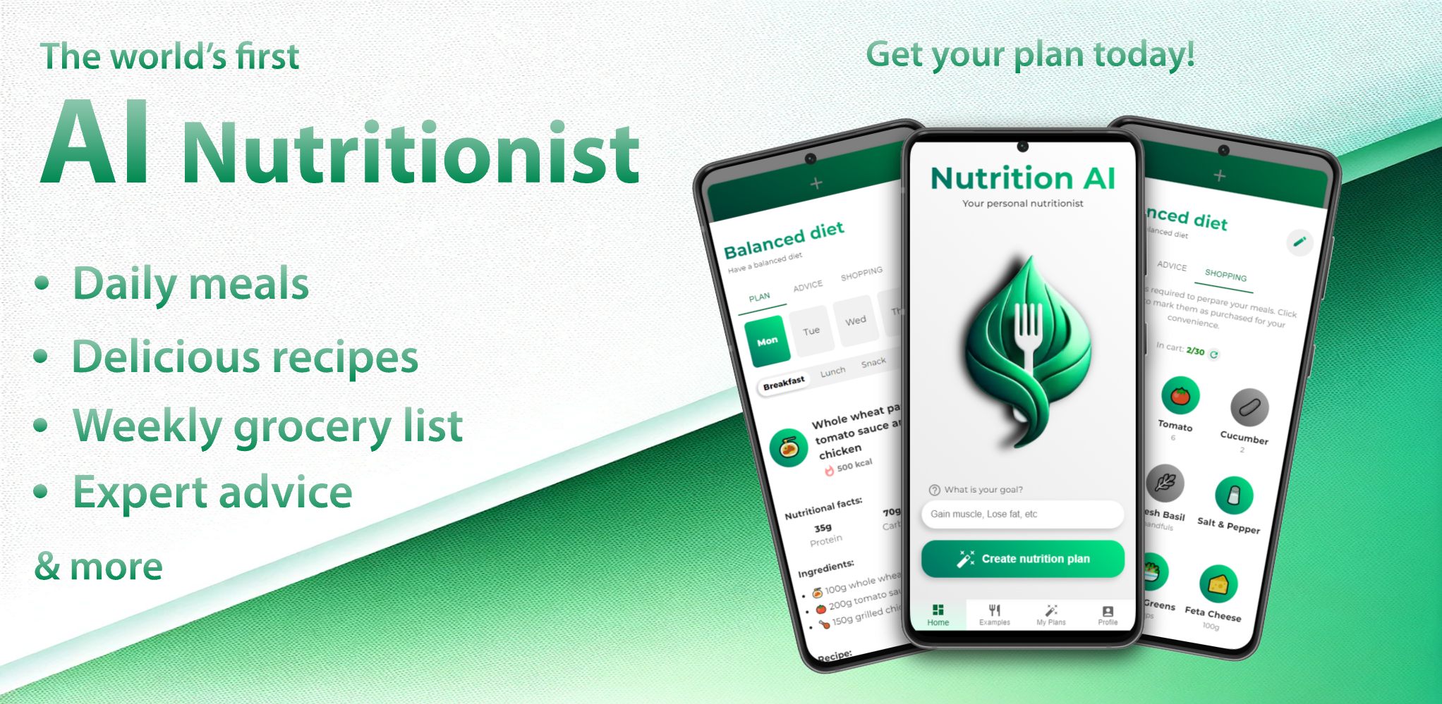Nutrition AI: The World's First AI Nutritionist | Evalest