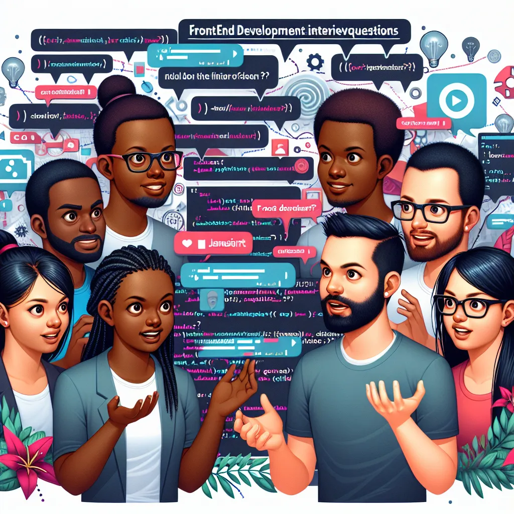 Frontend Development Interview Questions for Junior Developers | Evalest Frontend Development Interview Questions for Junior Developers | Evalest