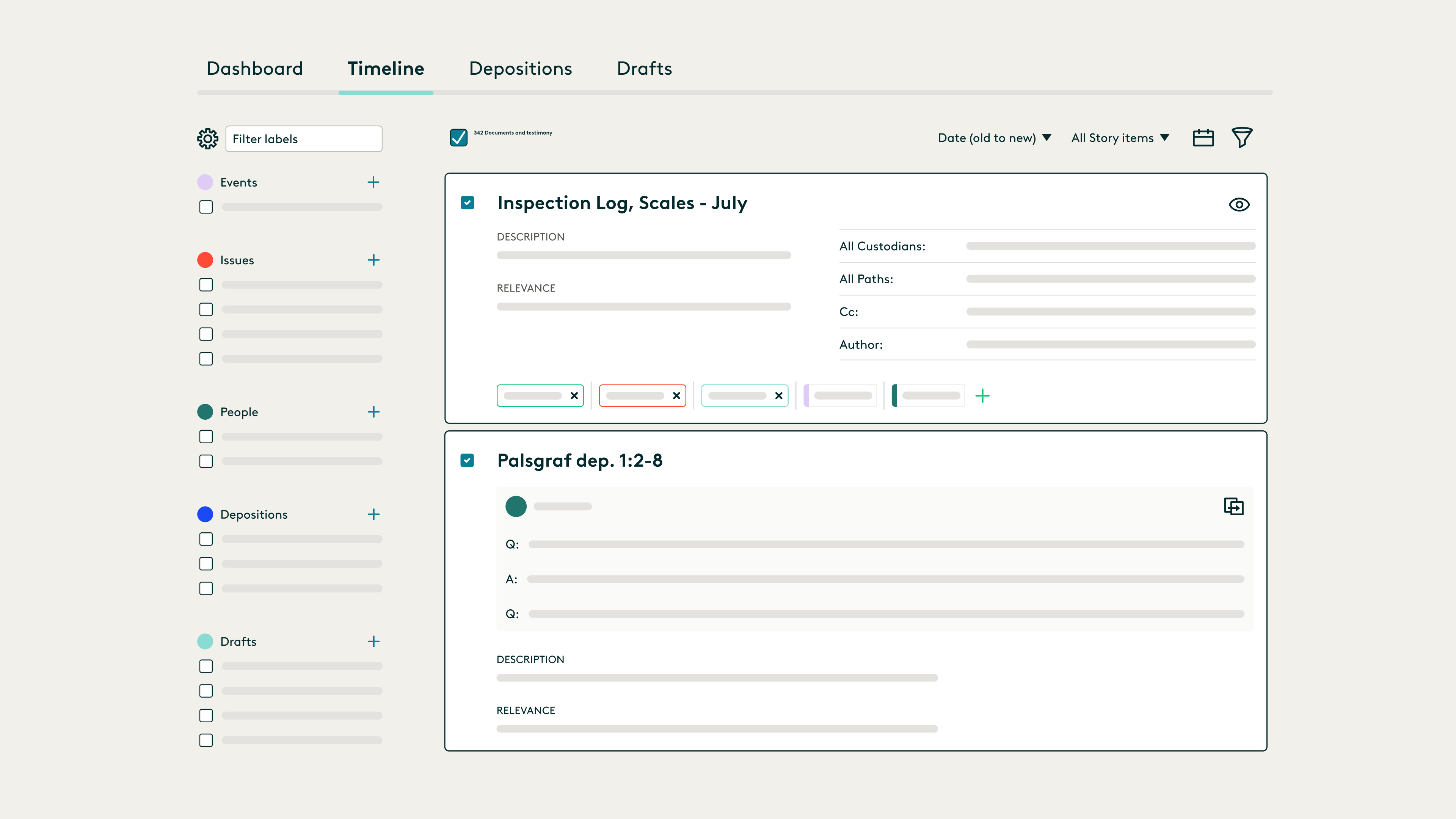 Storybuilder | Cloud-Native Ediscovery Software | Everlaw