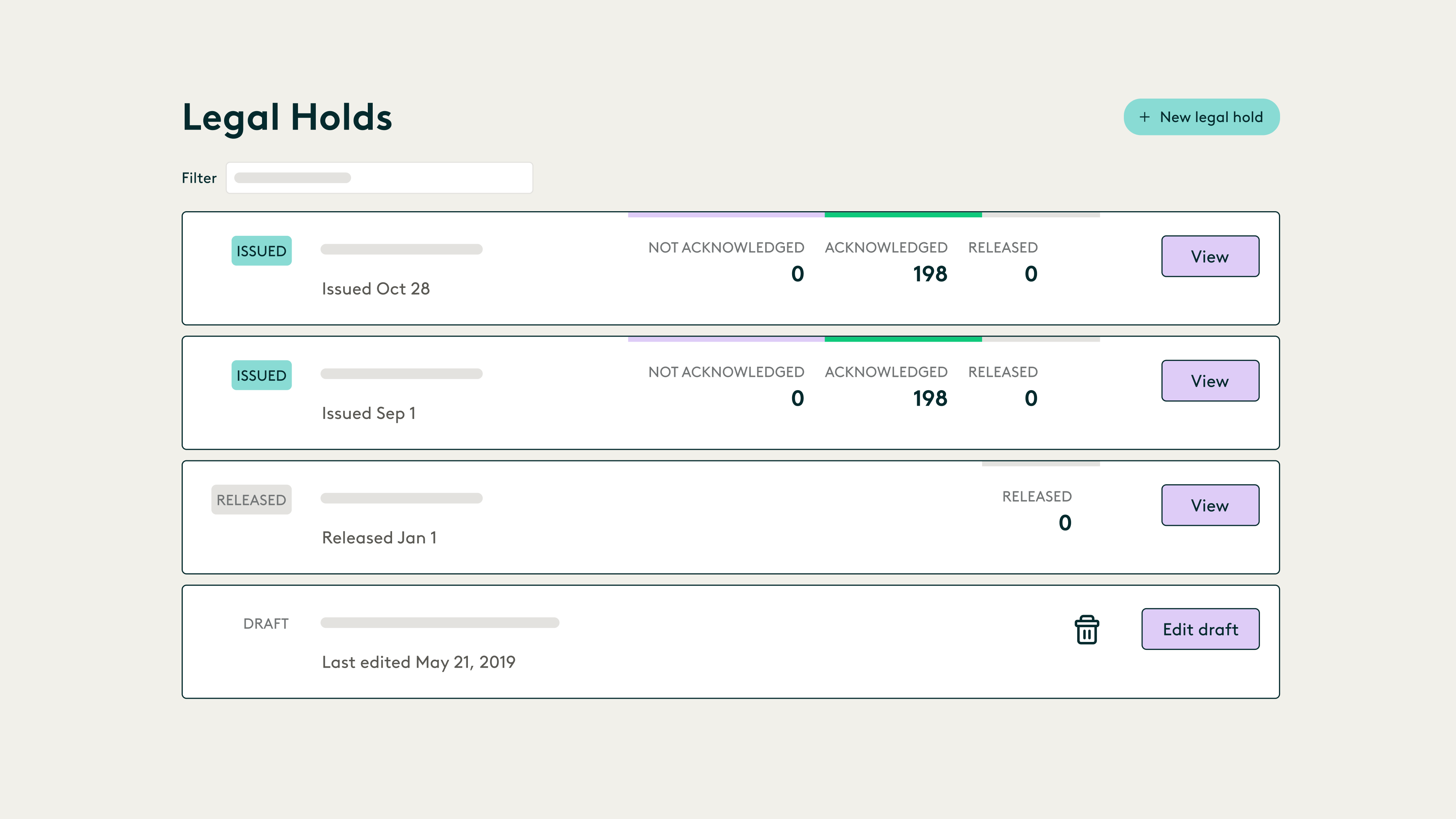 Legal Holds | Cloud-Native Ediscovery Software | Everlaw