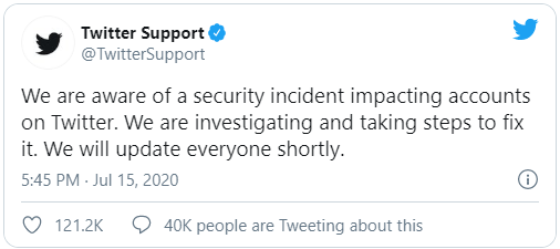 Twitter Hacked: High Profile Accounts Targeted