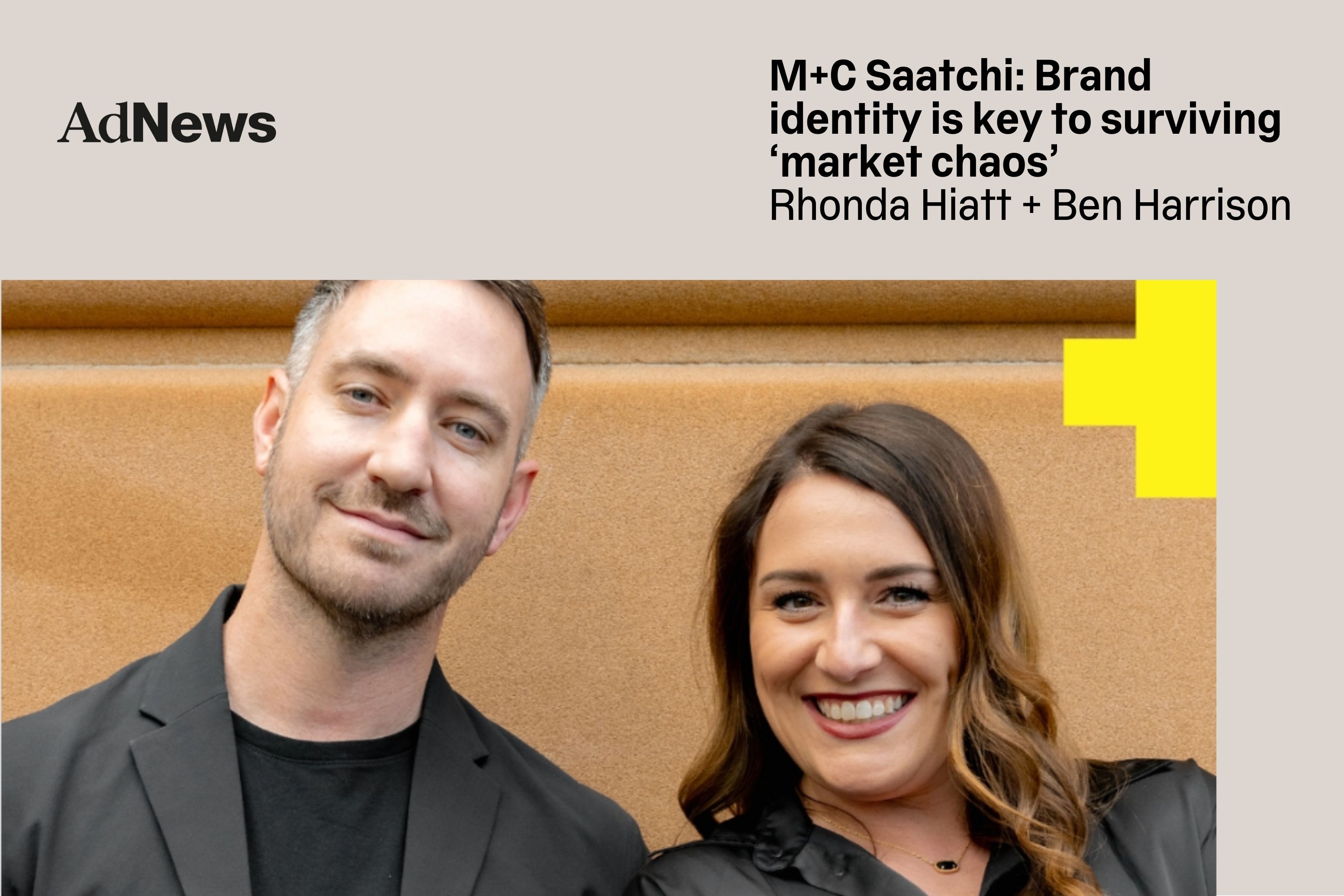 M+C Saatchi Group | M+C Saatchi Brand identity beats market chaos