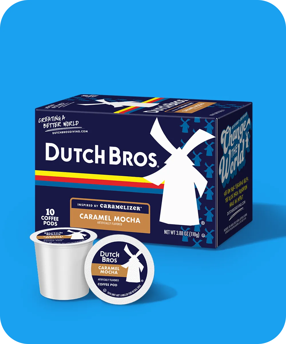 Caramel Mocha Pods | Dutch Bros