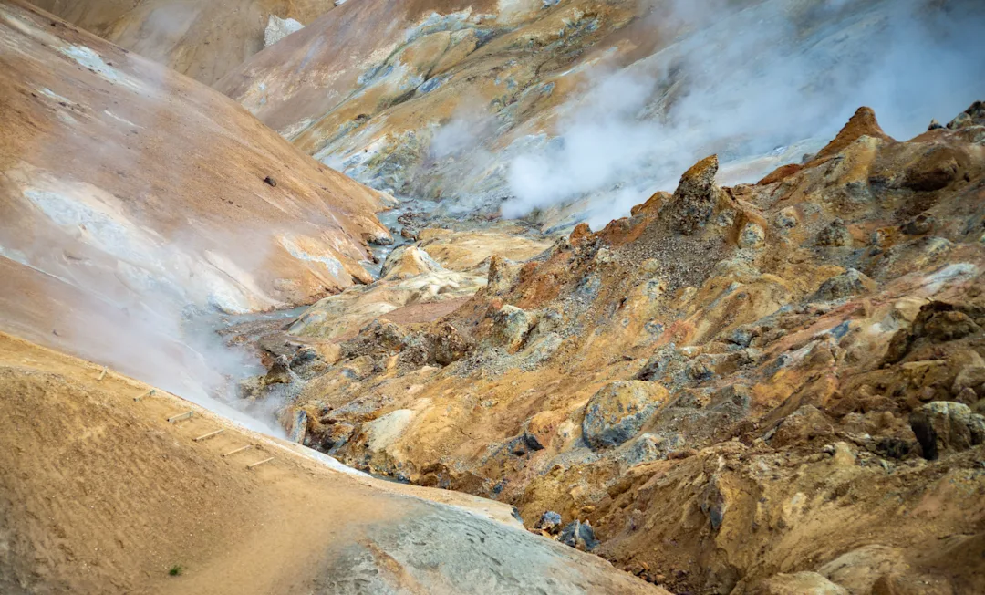 Hveradalir: A Geothermal paradise in Kerlingarfjöll