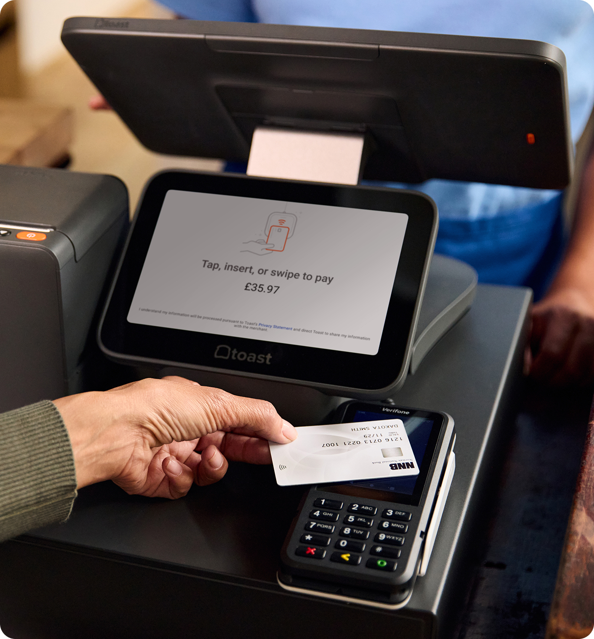 Adjustable Countertop POS System - Toast UK