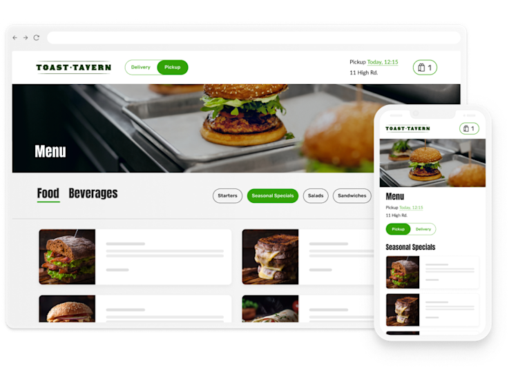 Restaurant Online Ordering System | Toast POS