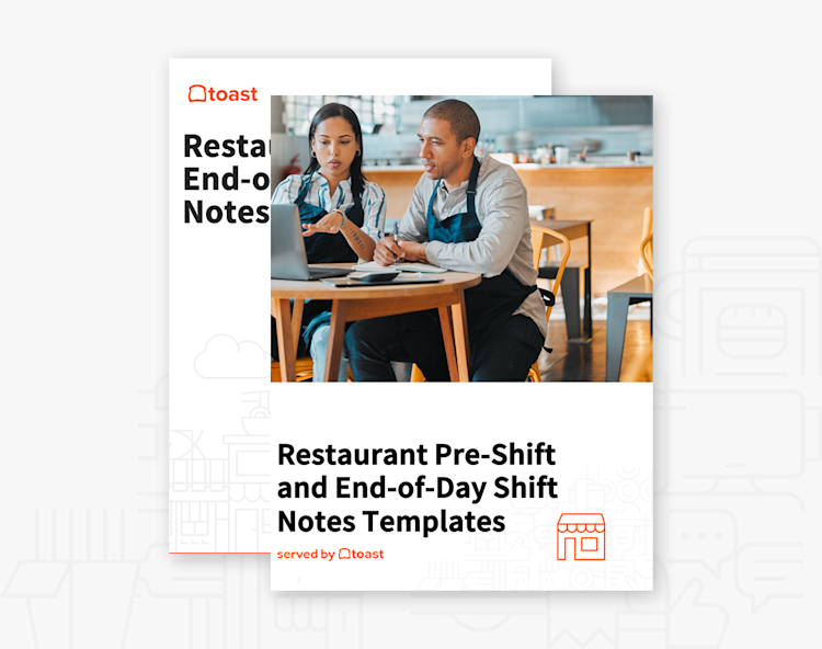 Restaurant Shift Notes Template | Toast POS