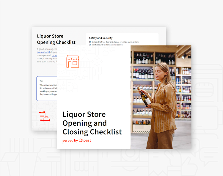 Liquor Store Opening and Closing Checklist | Toast