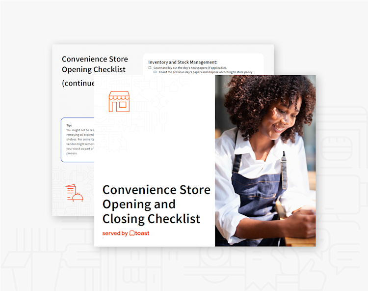 Convenience Store Opening and Closing Checklist | Toast