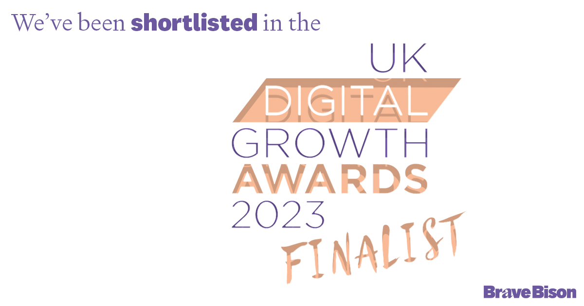 We're shortlisted for the Best PPC Campaign of 2023 | Brave Bison