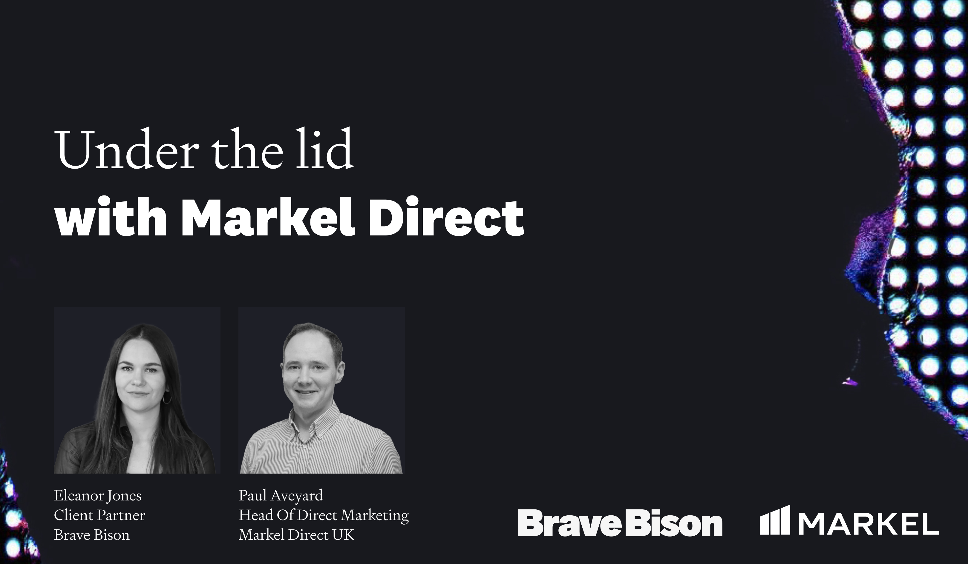 Under the Lid with Markel Direct | Brave Bison