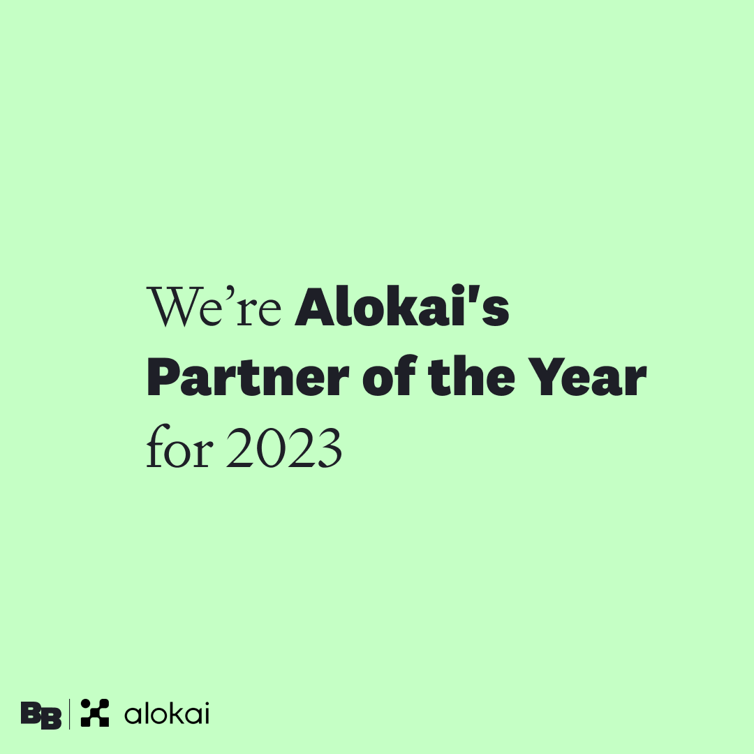 Alokai's partner of the year | Brave Bison