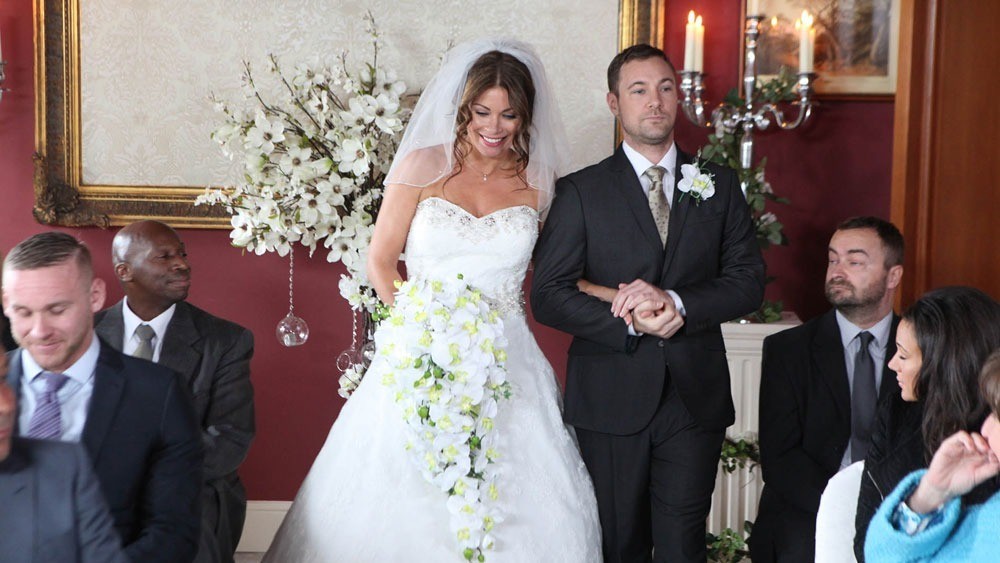 Carla's wedding dress | Coronation Street
