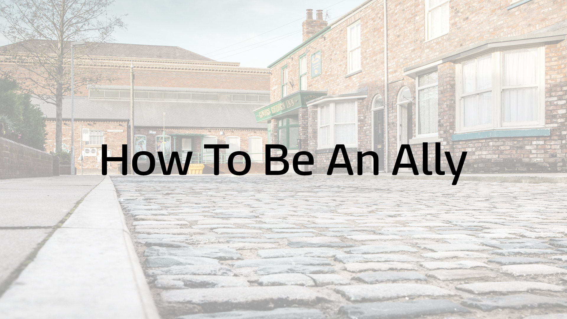 How To Be An Ally | Coronation Street