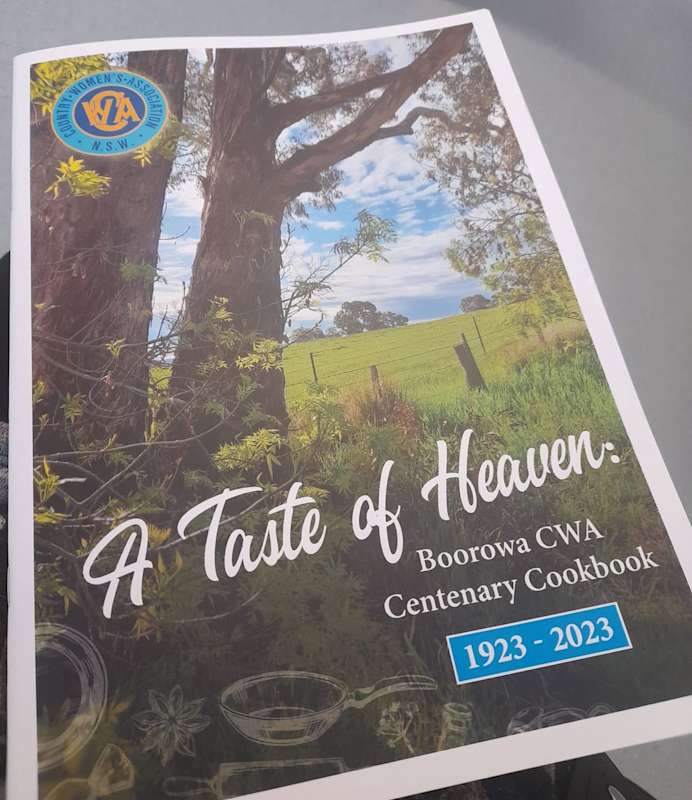 Get Your Copy Of The Boorowa CWA Centennial Cookbook | The Hilltops ...