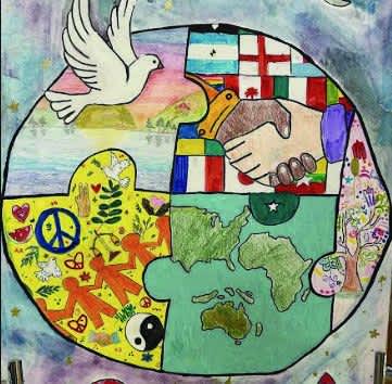 Pippa Receives Highly Commended For Her Peace Poster | The Hilltops ...