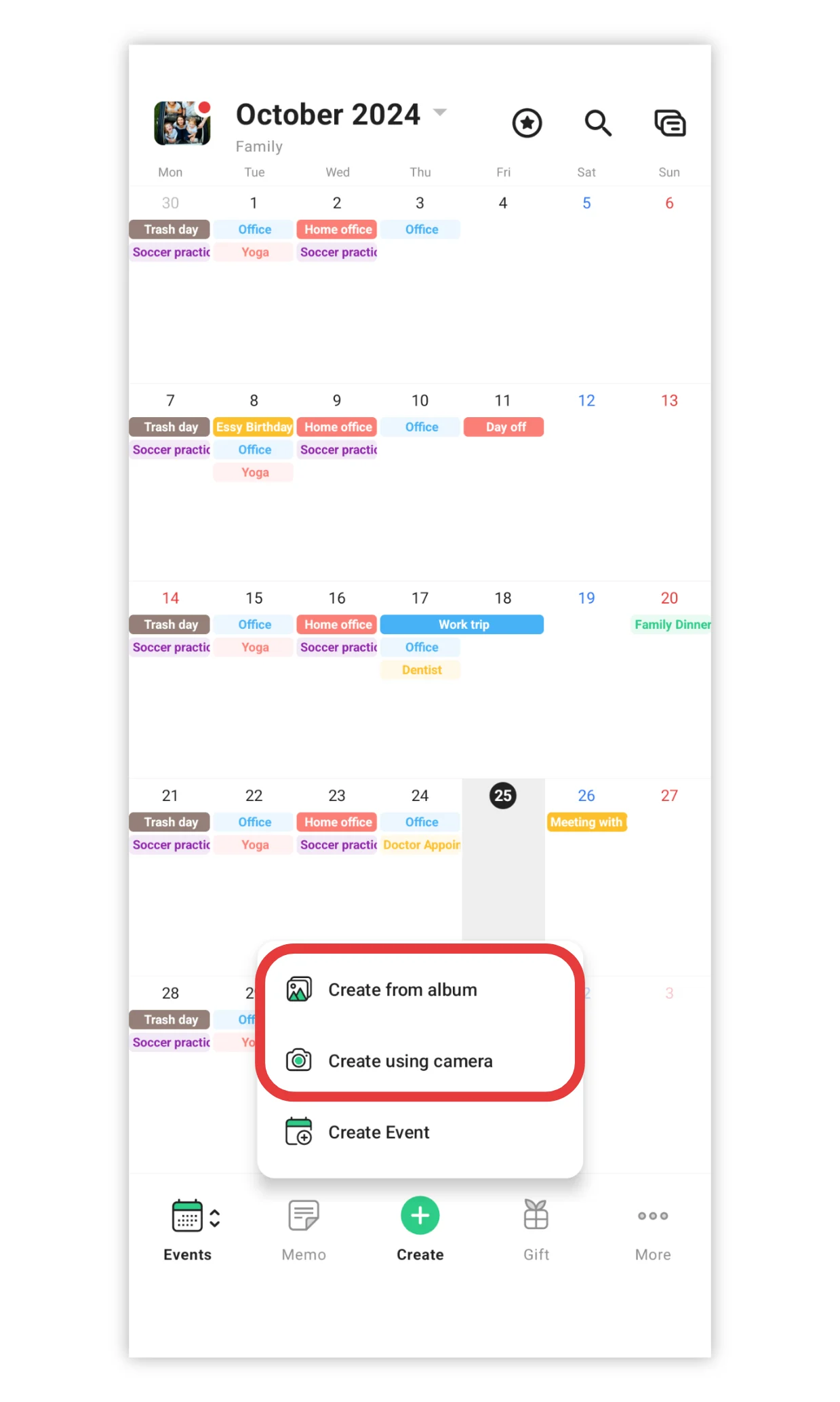 From a handout straight to the calendar! "Event Scan Function" for Android - TimeTree