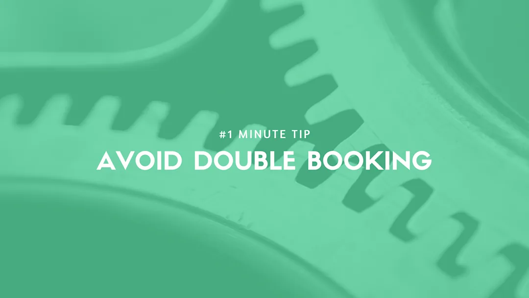 Tips - Avoid double booking! - TimeTree