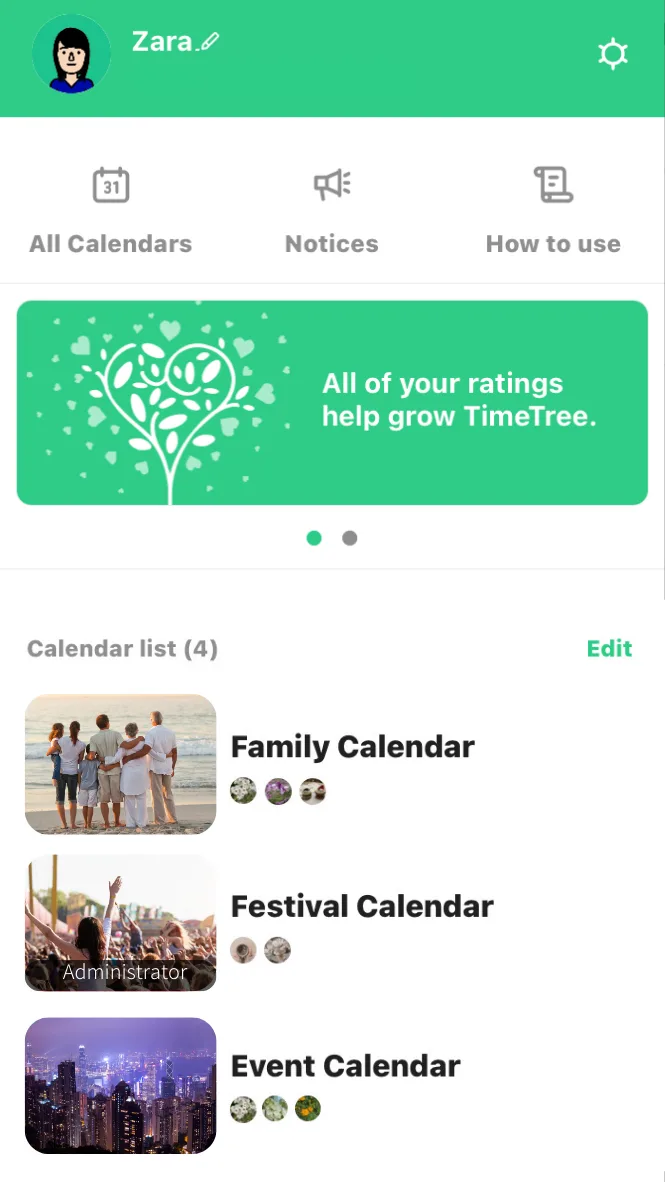 Renewal of Public Calendars! - TimeTree