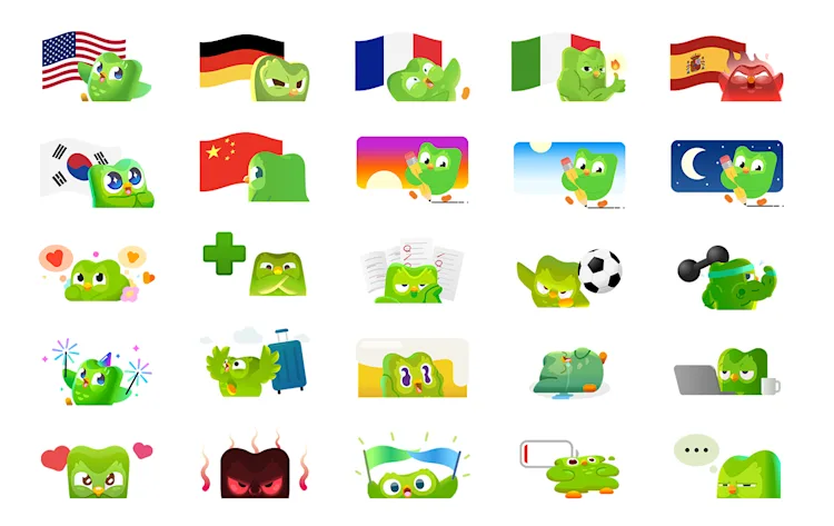 New release: Make Planning Fun with Duolingo Stickers! - TimeTree
