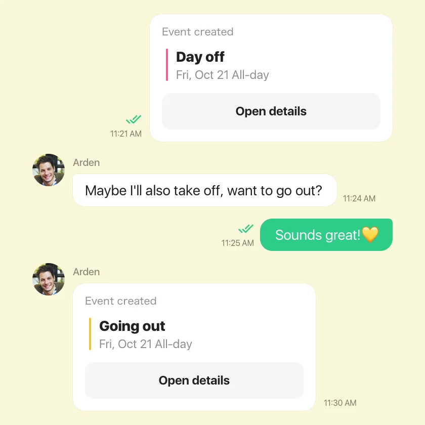 New TimeTree Calendar Chat is available for everyone! You can now ...