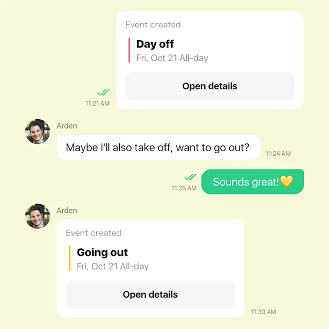 New TimeTree Calendar Chat is available for everyone! You can now ...