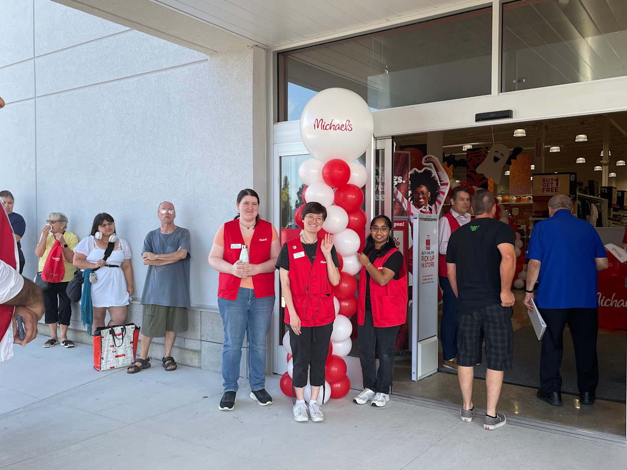 Michaels Celebrates Grand Opening at Tecumseh Mall | Europro ...
