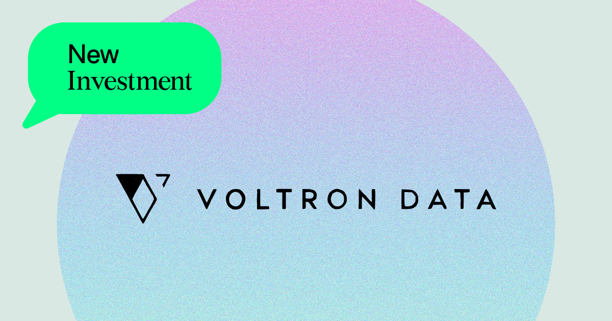 Our New Investment in Voltron Data | Walden Catalyst