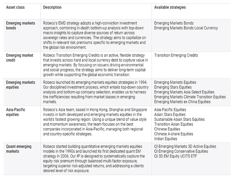 Why emerging markets are back in focus | Robeco Global