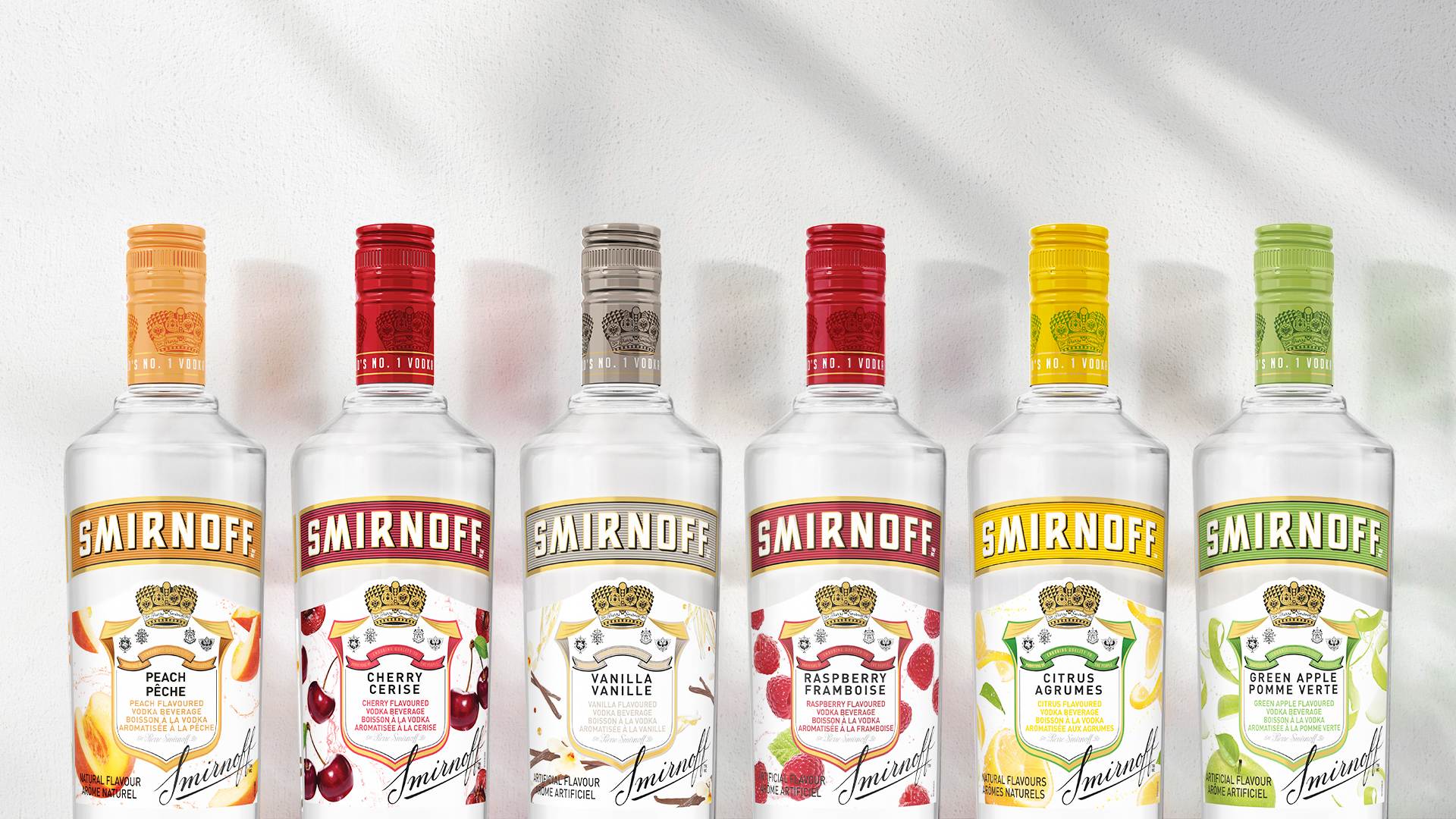 Smirnoff Vodka Flavors Smirnoff Vodka 50 Ml Applejack