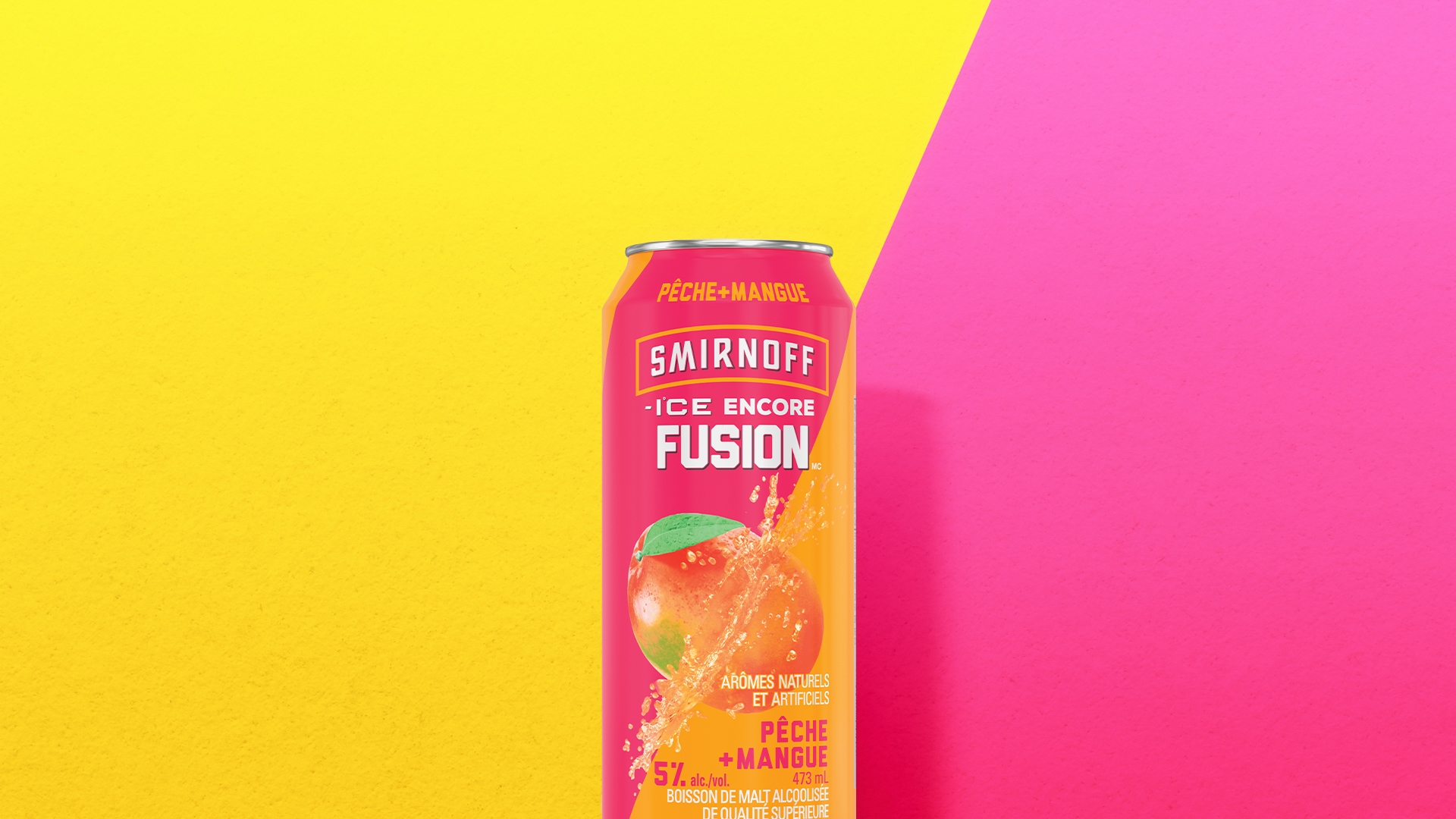 Smirnoff Ice Smash Peach and Mango | Smirnoff